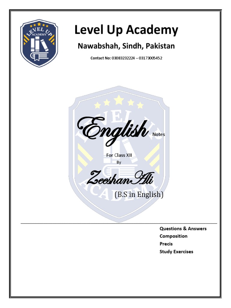 12th Class English Notes (Prose) | PDF | Bertrand Russell | Imperialism