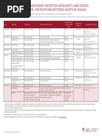 Angiotensin Receptor Blocker (Arb) Comparison Chart | PDF | Heart ...