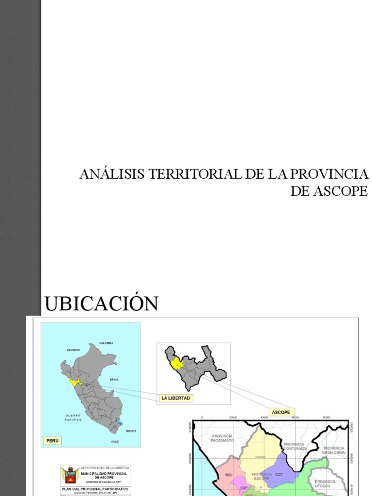 Mapa y Análisis de la Provincia de Ascope | PDF | América del Sur