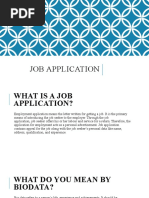 Job Application Format For CBSE Class 12 | PDF | Résumé