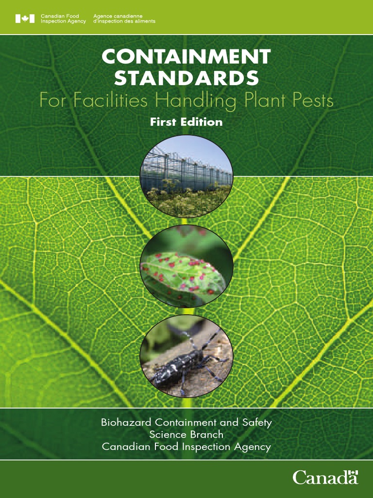Plant Standard CFIA | PDF | Pest (Organism)