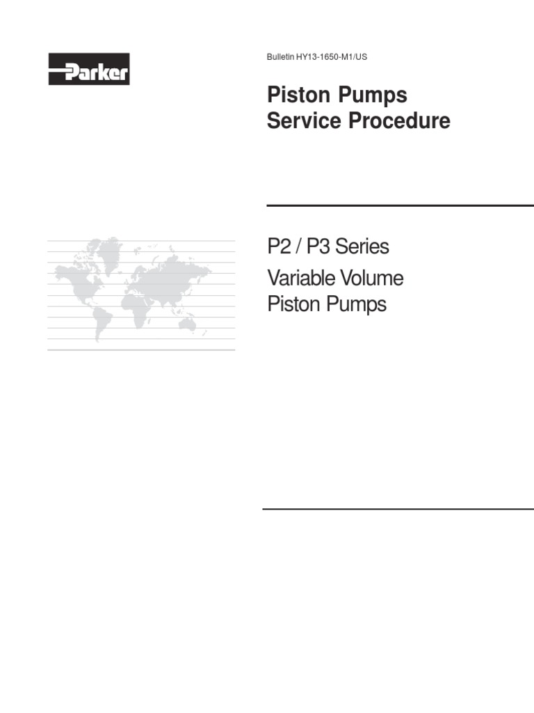 Pump Manual P2 SERIES PARKER | PDF | Pump | Equipment