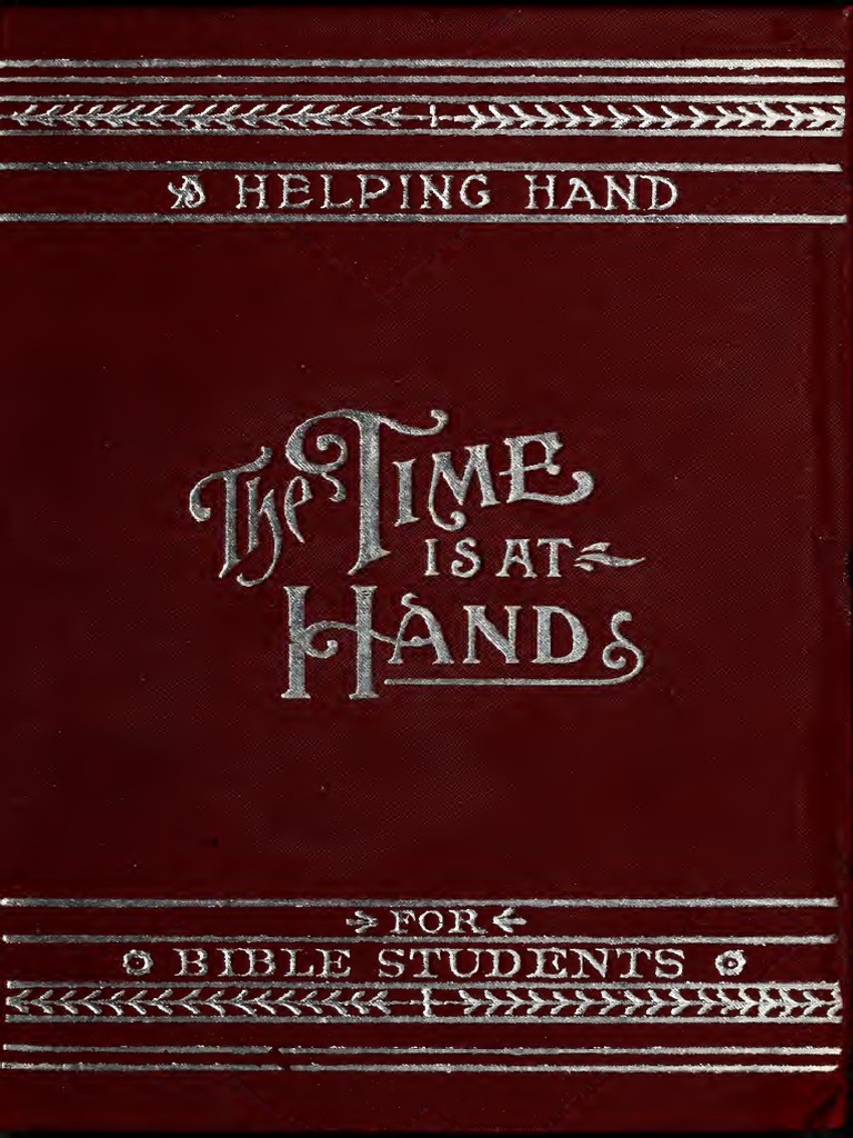 The Time Is at Hand | PDF | Elijah | Jesus