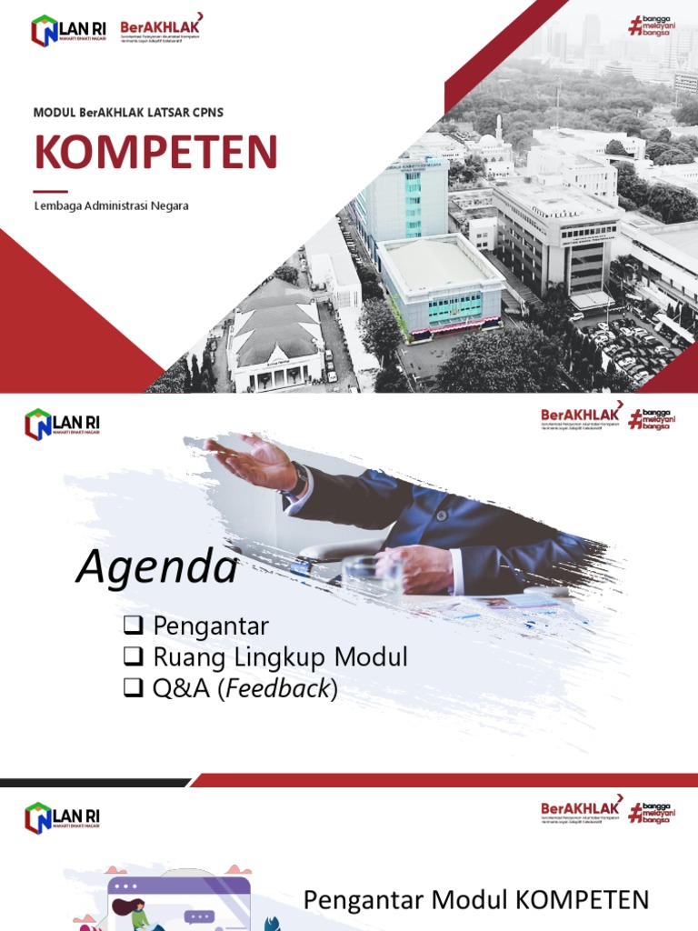 Pengembangan Kompetensi ASN BerAkhlak | PDF