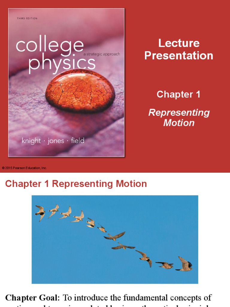 1 Representing Motion | PDF | Euclidean Vector | Velocity