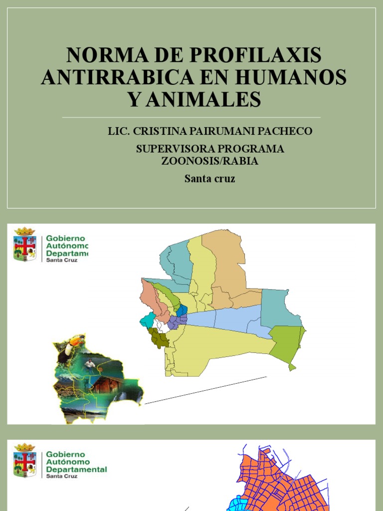 Capacitacion Norma de Profilaxis Antirrabica en Humanos y Animales ...