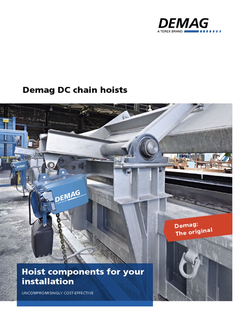 Demag DC-Pro Brochure | PDF | Crane (Machine) | Electric Motor