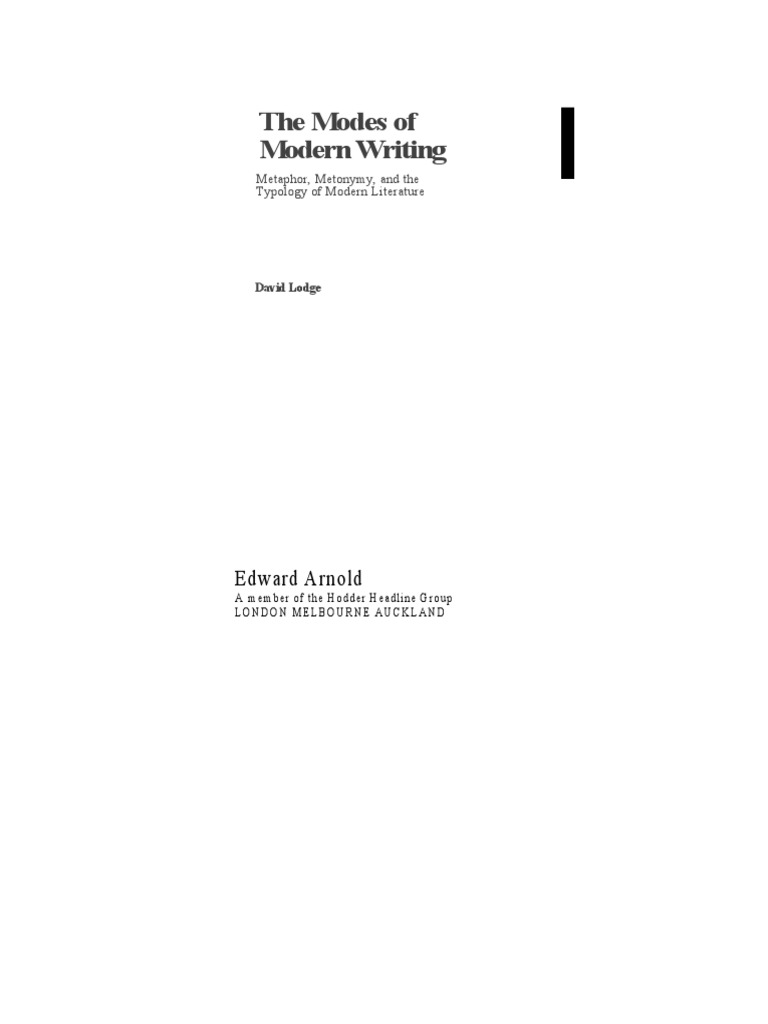The Mood of Modern Writing | PDF | Poetry | Metaphor