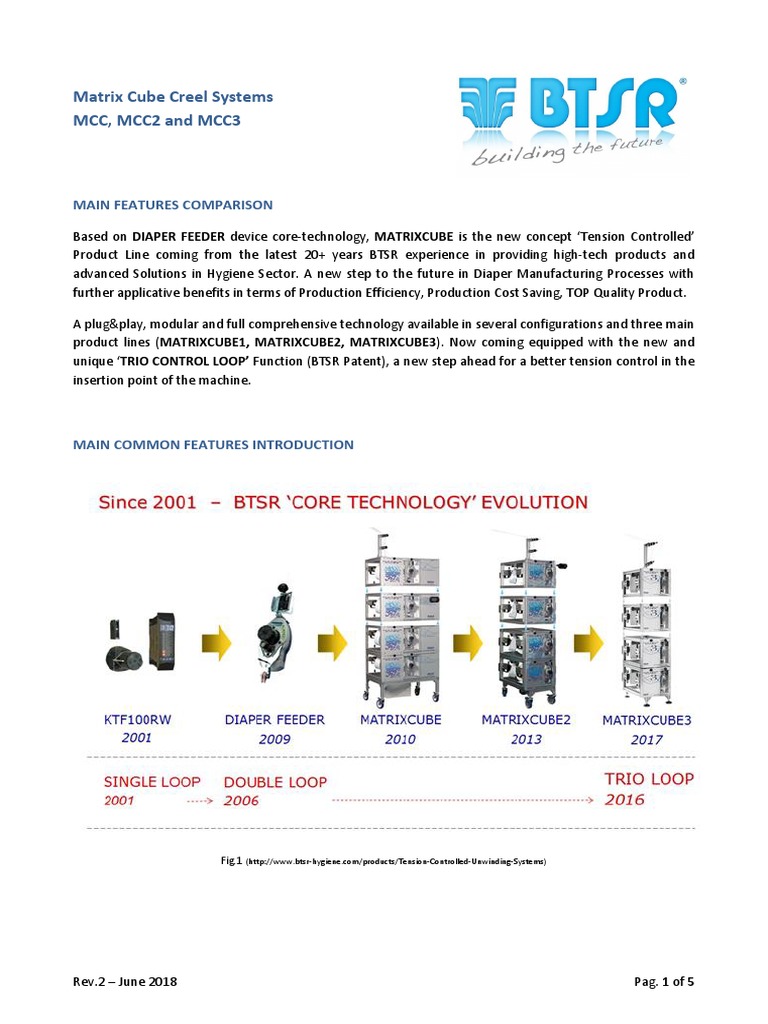 MCC, MCC2, MCC3 - Main Differences Rev.2 June2018 | PDF | Diaper