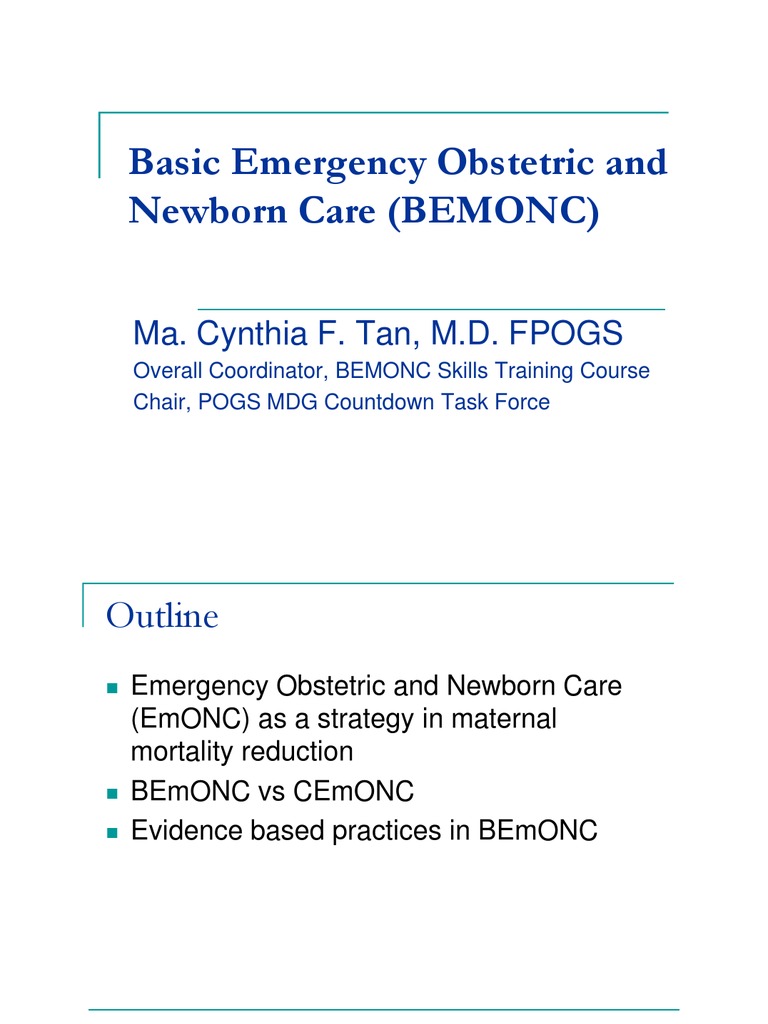 BEMONC Ob Part (Compatibility Mode) | PDF | Childbirth | Postpartum Period