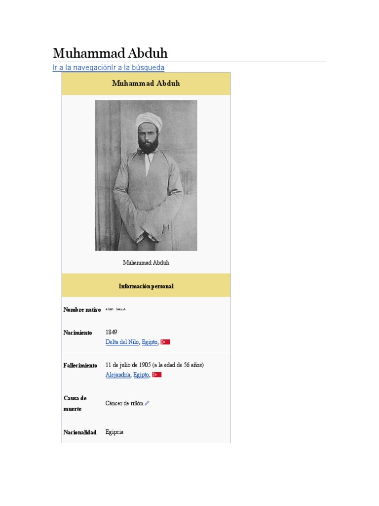 Muhammad Abduh | PDF