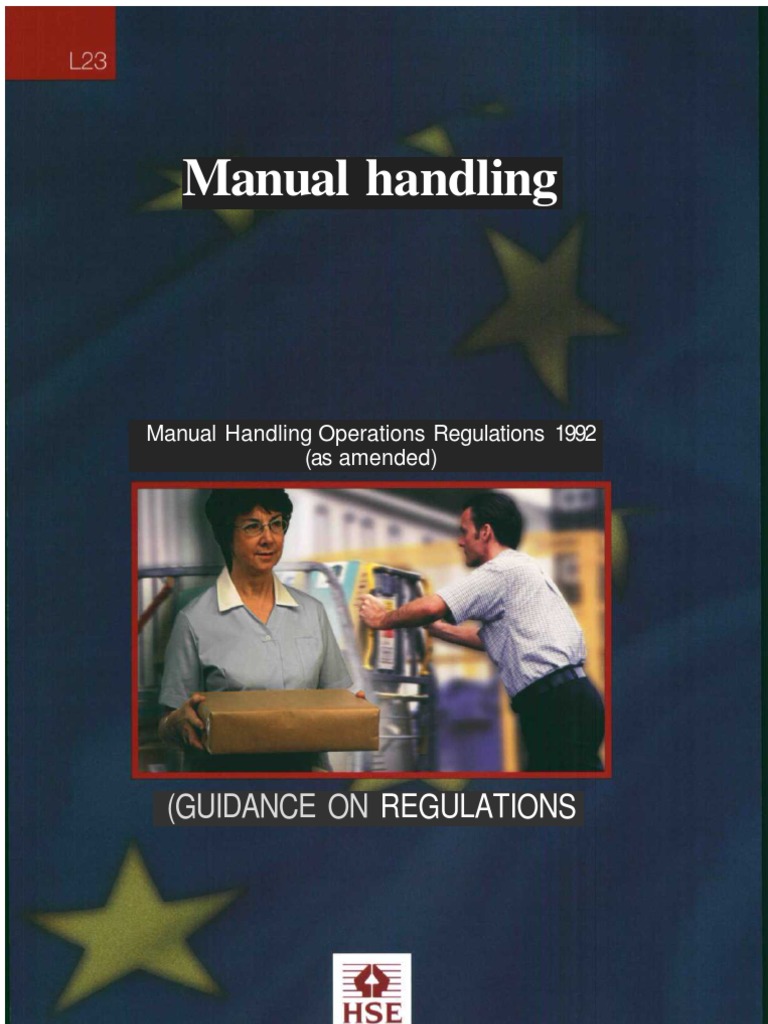 Manual Handling Guidance Note L23-1992 | PDF | Employment ...