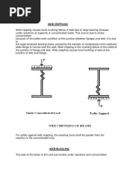 Web Buckling and Crippling | PDF | Buckling | Classical Mechanics