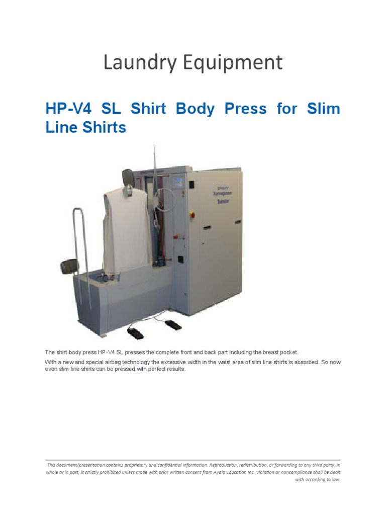 Laundry Equipment | PDF | Machines | Human Factors And Ergonomics