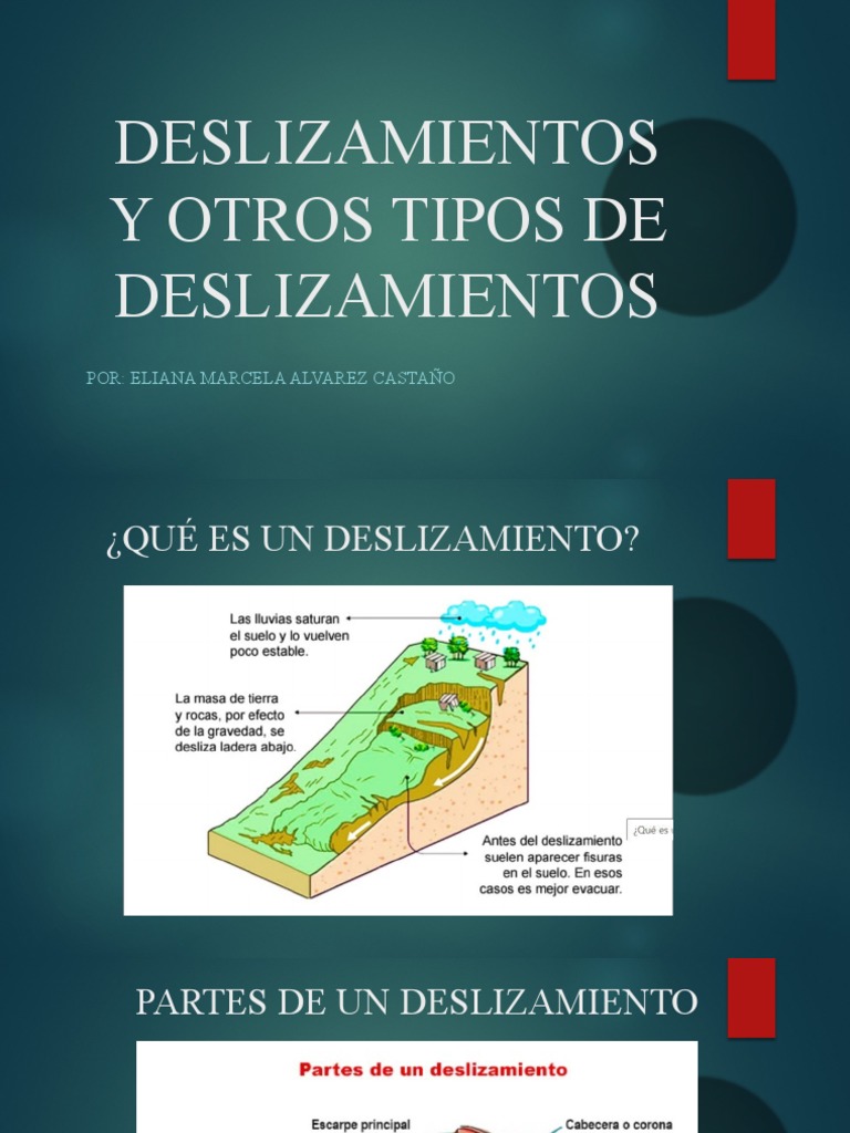 Deslizamientos y Otros Tipos de Deslizamientos | PDF | Ciencias de la ...