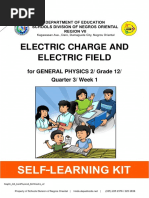General Physics 2 Module | PDF | Electric Field | Potential Energy