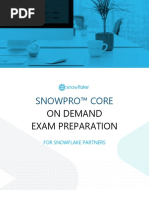 Snowpro™ Core: Study Guide | PDF