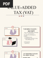 Vatable Sales and VAT Computation Guide | PDF