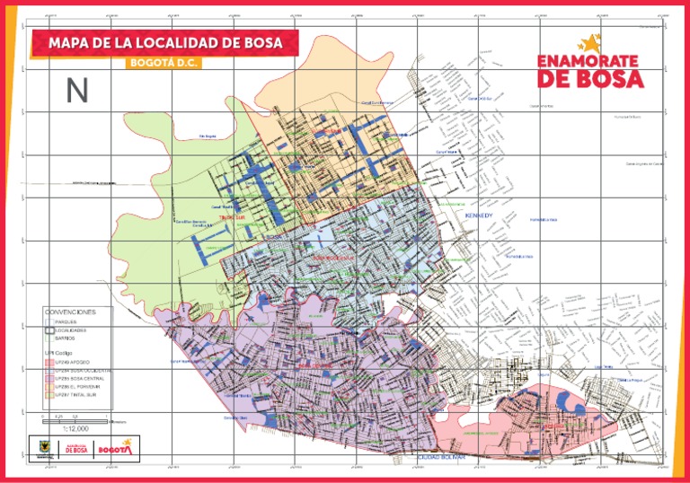 Mapa Localidad Bosa 2021 | PDF