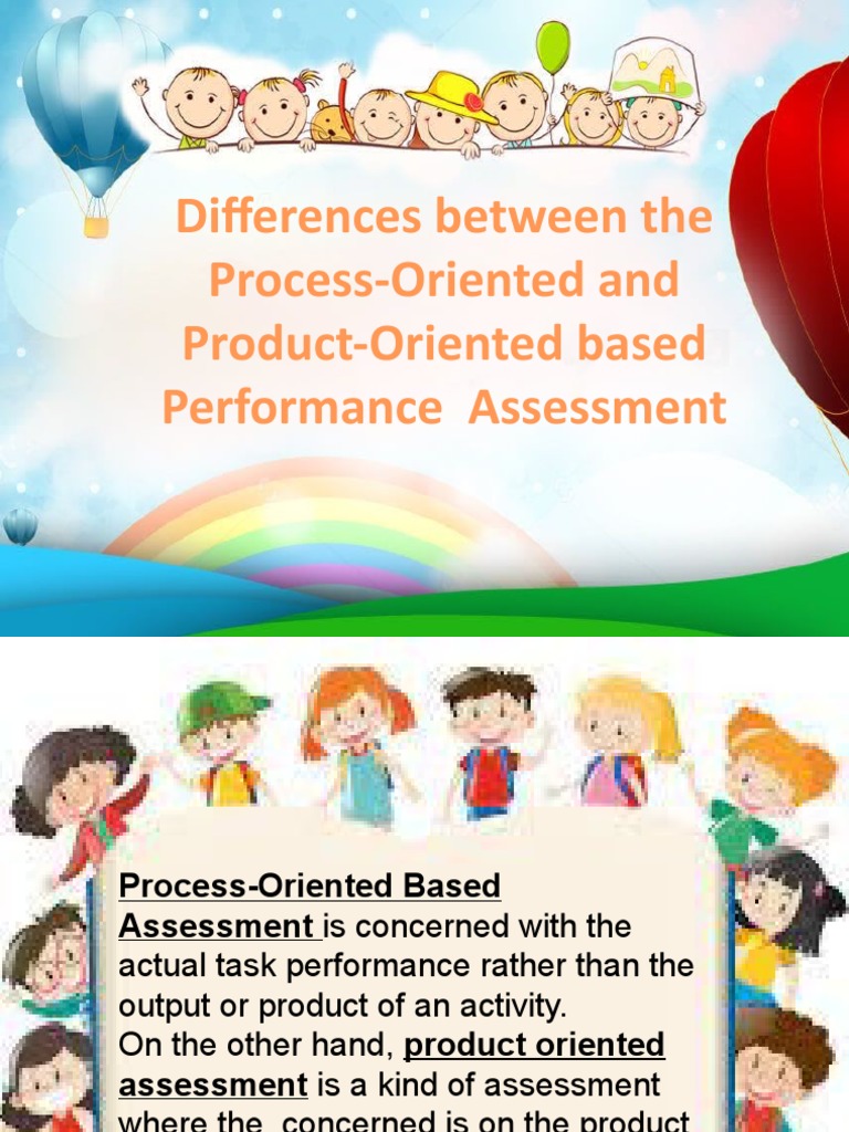 Differences Between The Process-Oriented and Product-Oriented Based ...