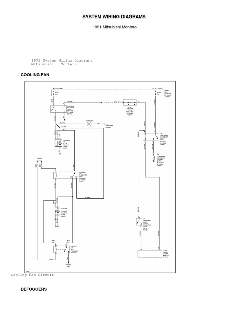 System Wiring Diagrams | PDF