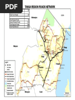 Kenya Roads Distance Matrix | PDF