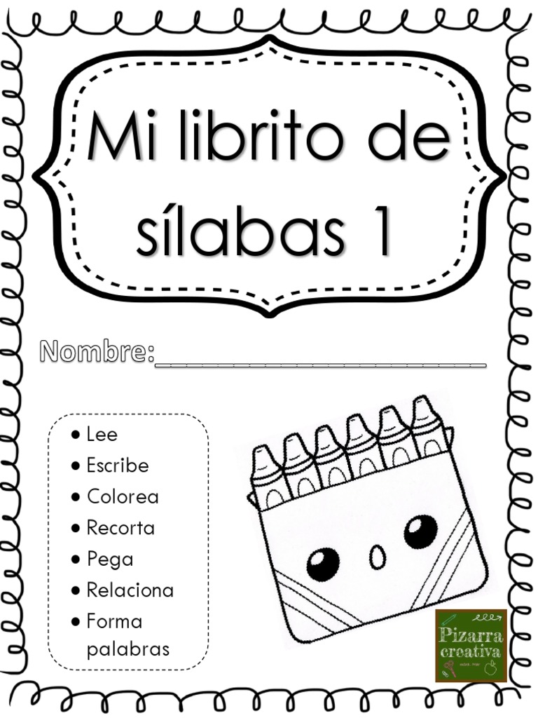 Librito de Sílabas para Primer Grado | PDF