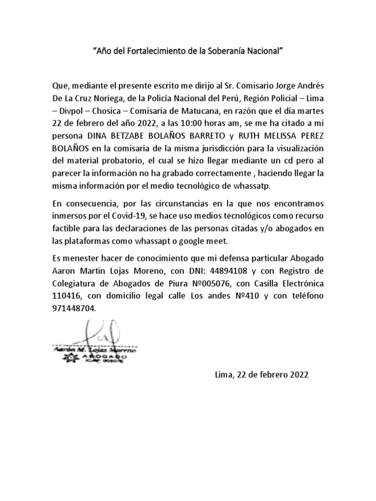 Medio Probatorio | PDF