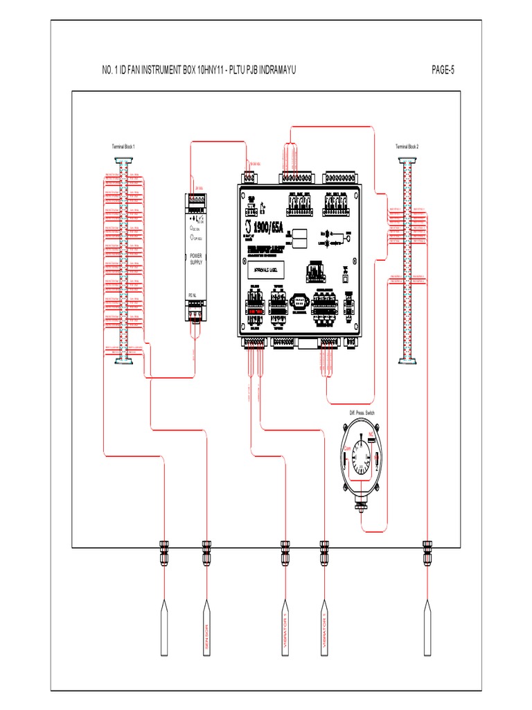 Wiring Diagram Pltu 4 | PDF | Electricity | Electrical Engineering
