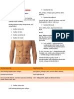 4 Kuadran Dan 9 Regio Pada Abdomen | PDF