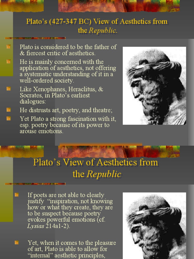 Aesthetics of Plato | PDF | Plato | Reason