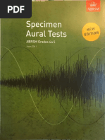 Abrsm Theory g5 Sample Papers (New Format) | PDF