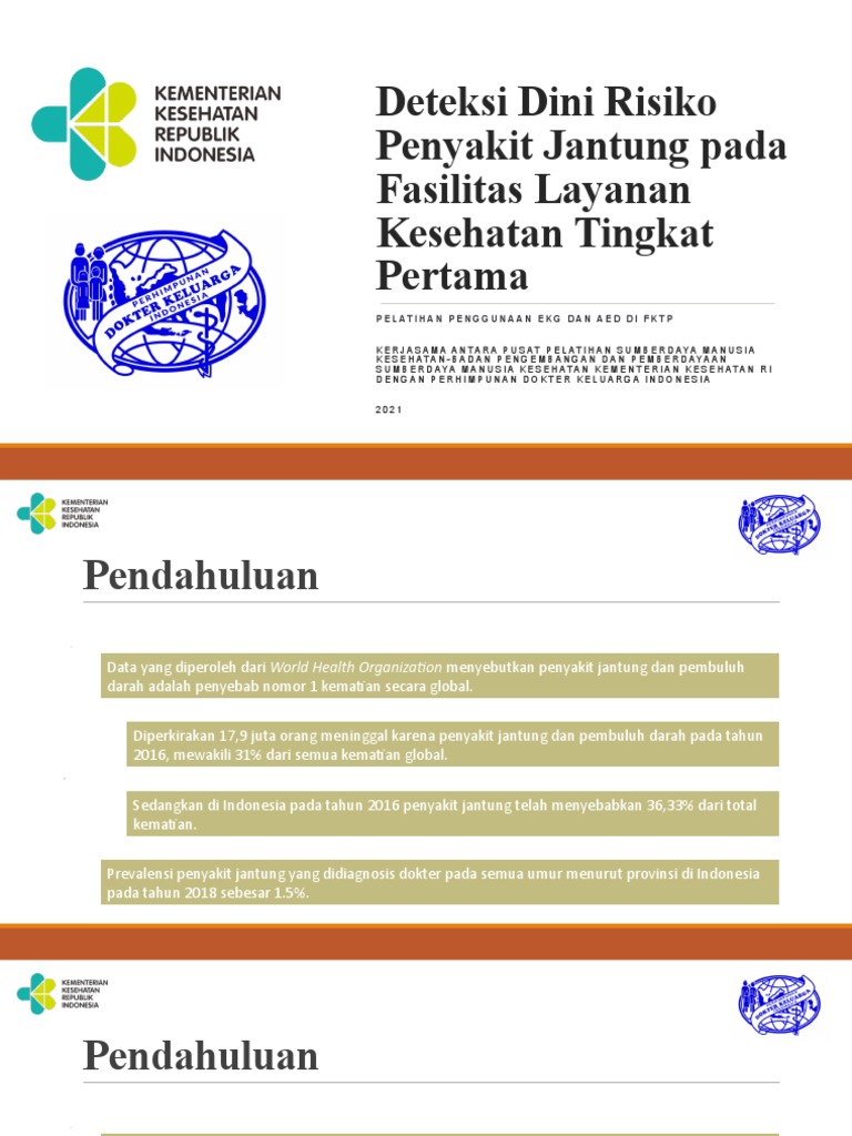 Deteksi Dini Risiko Penyakit Jantung Pada FKTP | PDF