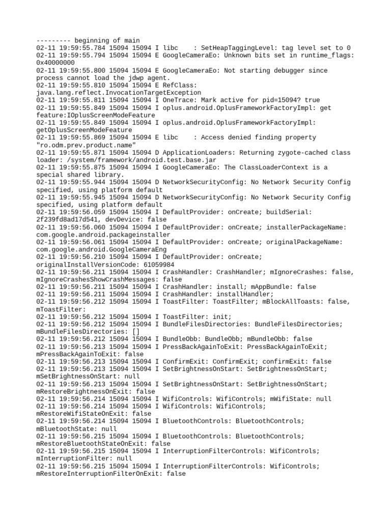 Log Cat 1644584397037 | PDF | Computing | Operating System Technology
