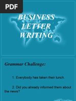 Full Block Style Letter Guide | PDF | Paragraph | Text