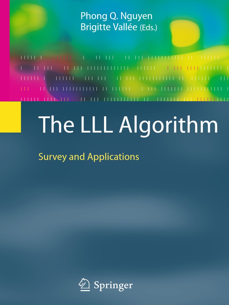 The LLL Algorithms | PDF | Mathematics | Applied Mathematics