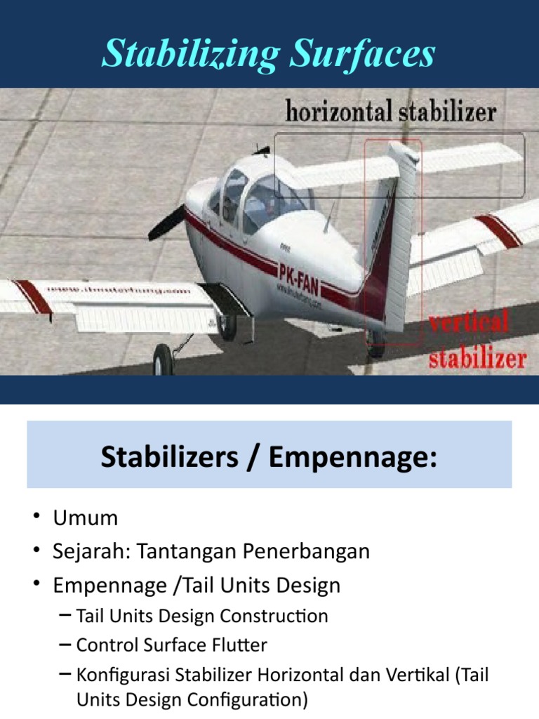 Fungsi dan Desain Empennage Pesawat | PDF