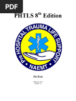 PHTLS Study Guide/Notes | PDF | Major Trauma | Shock (Circulatory)