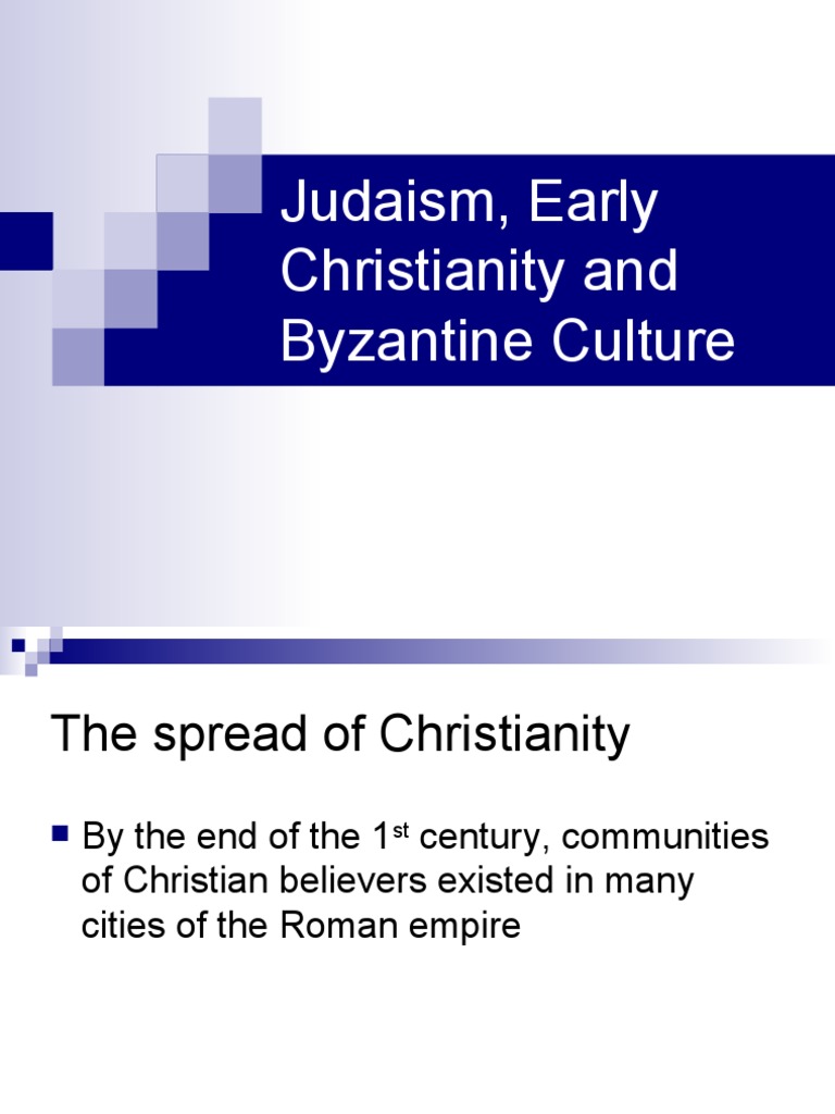 Judaism, Early Christianity and Byzantine Culture | PDF | Martin Luther ...
