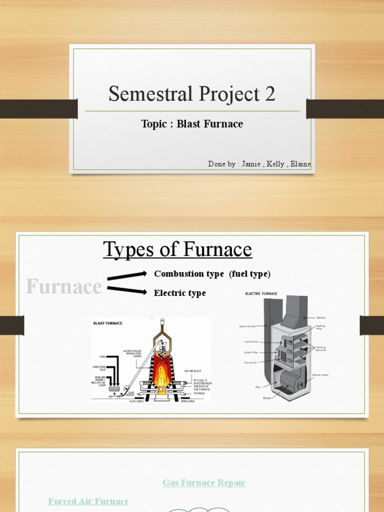 Semestral Project 2: Topic: Blast Furnace | PDF