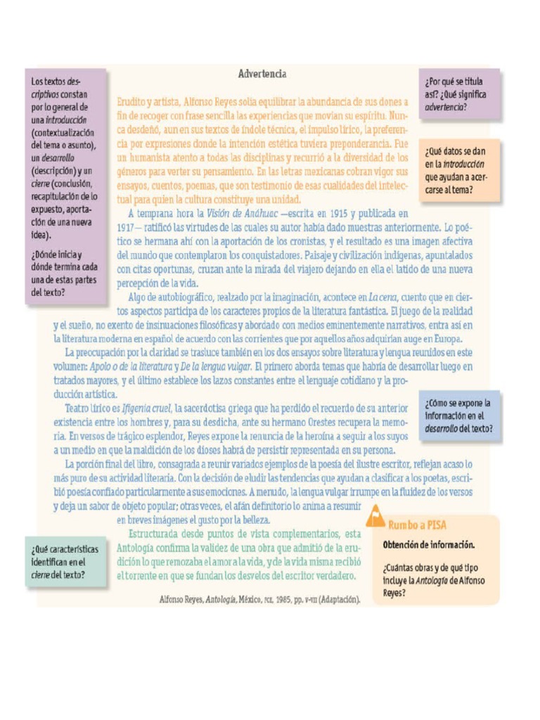 Ejercicios para Trabajar Textos Introductorios. | PDF