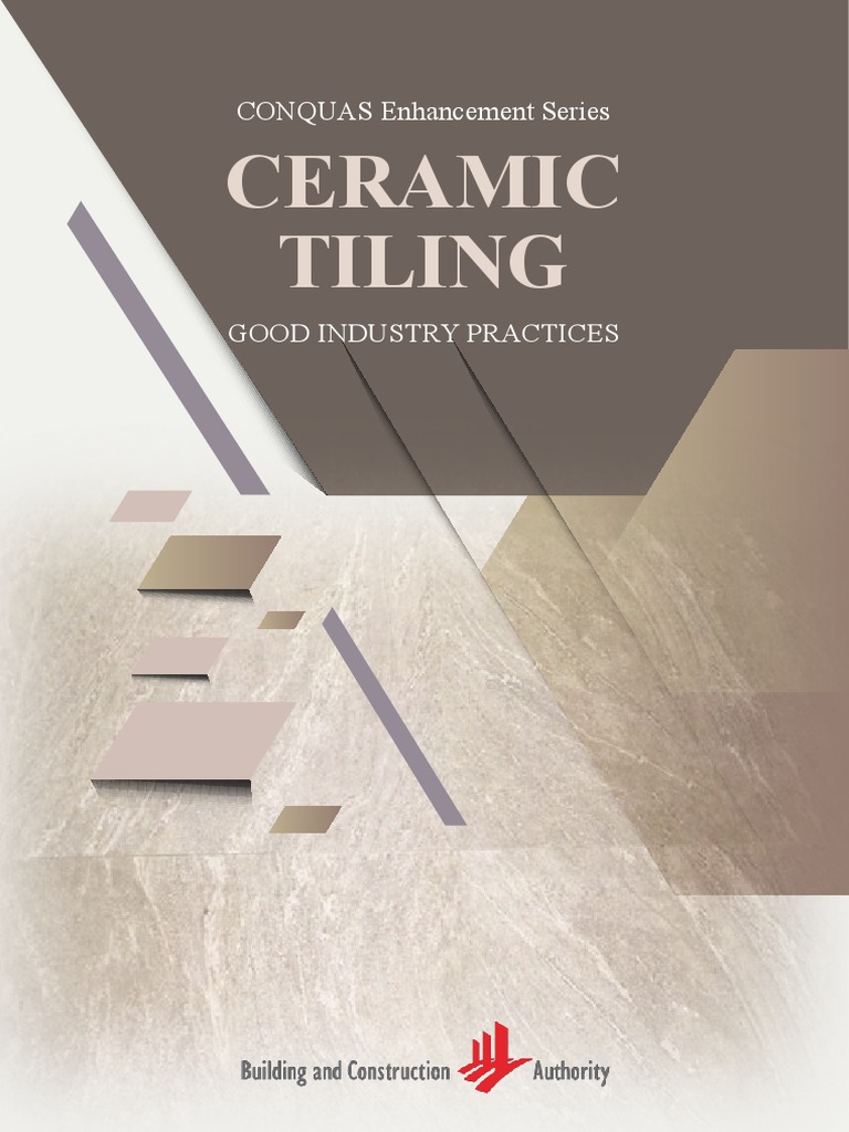 Ceramic Tiling Guide Book | PDF | Tile | Adhesive