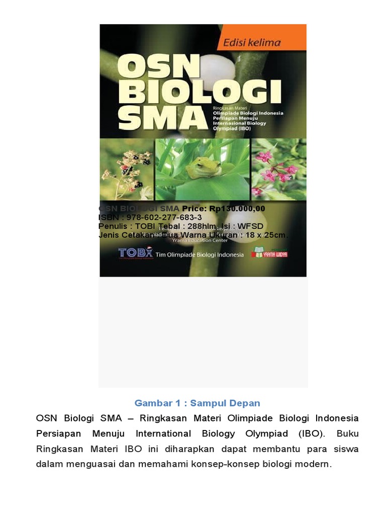 Buku Osn Biologi Sma | PDF