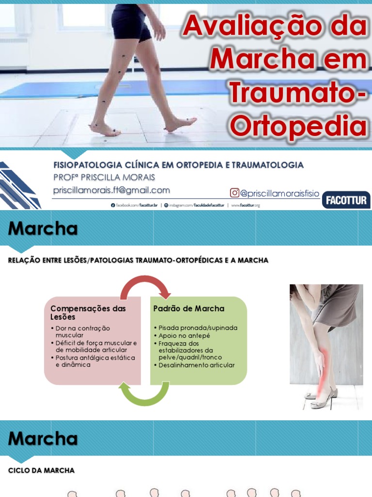 Avaliação Da Marcha | PDF