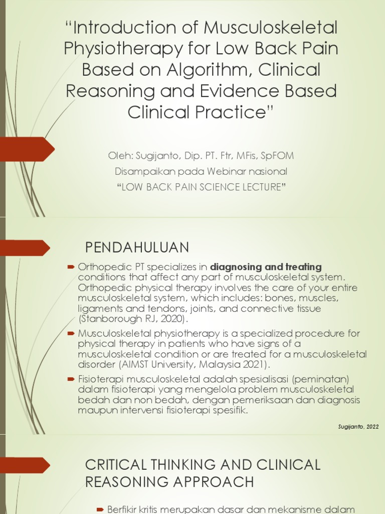 LBP Fisioterapi | PDF