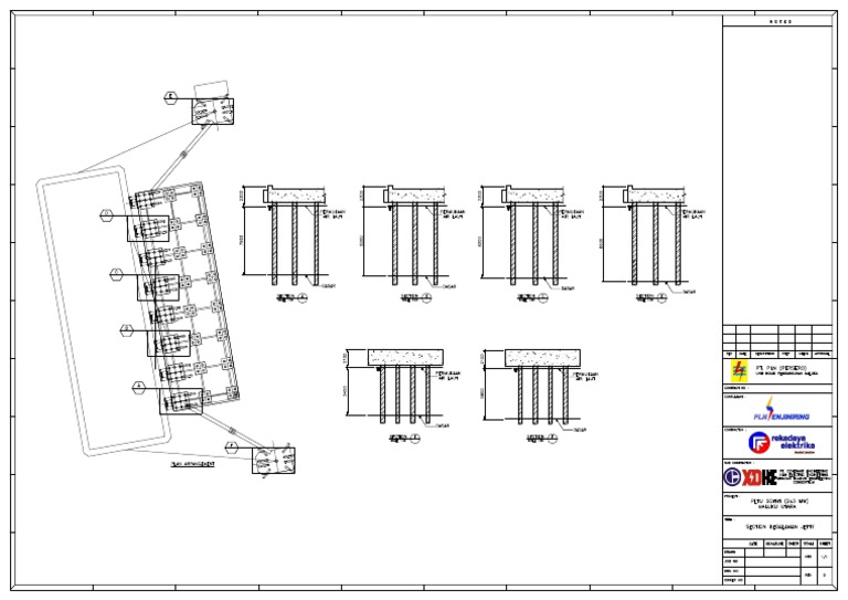 Section Kedalaman Jetty | PDF