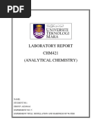 Lab Report 3 CHM 260 | PDF | Infrared Spectroscopy | Chemistry