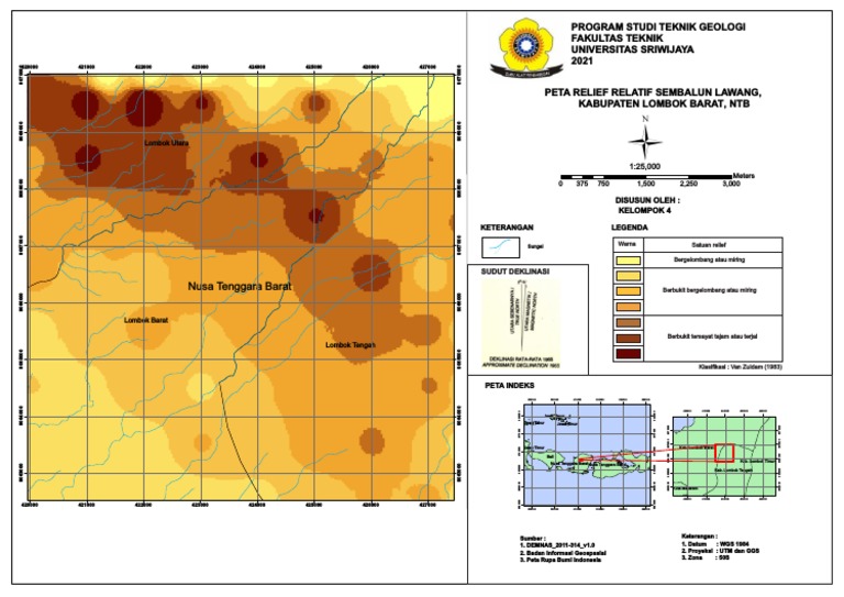 Peta Relative Relief DENGAN KAROT | PDF