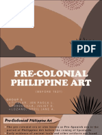 Pre-Colonial Philippine Art | PDF | Art Media