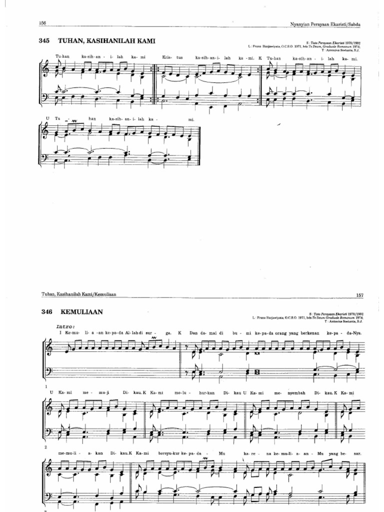 Ordinarium Misa Te Deum | PDF